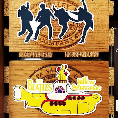 The Beatles Abbey Road Crosswalk Sign Sticker glossy or Weatherproof - Etsy