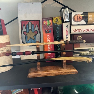 Almond Wood Wand - Etsy