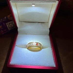 14k Gold Graduation Ring, Roman Numeral College Ring 2024, High School ...