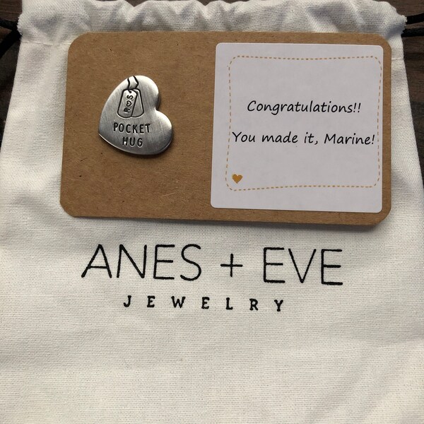 Personalised One Day Closer Token, Military Gift, Long Distance Gift ...