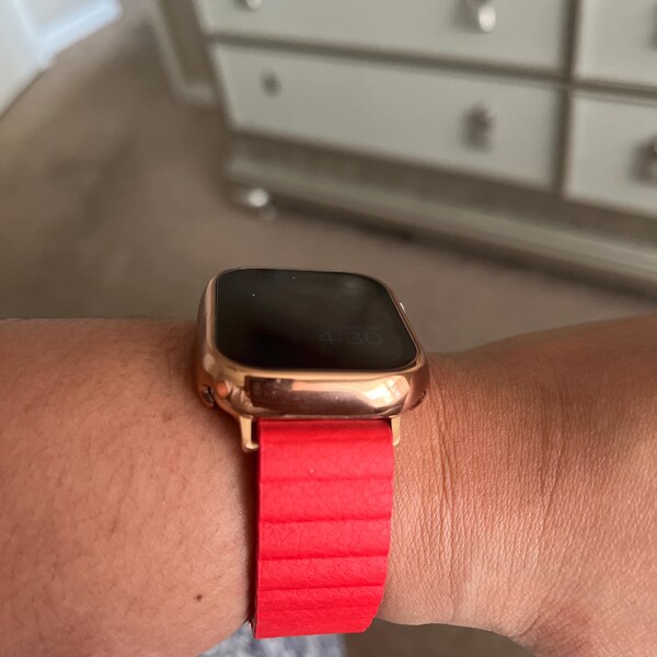 Silicone Braided Watch Band for Apple Watch 38mm 40mm 41mm 42mm 44mm ...