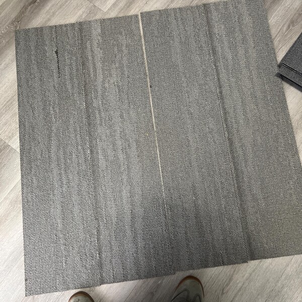 20 X Carpet Floor Tiles 5m2 Box Heavy DUTY Retail Office Flooring MID ...