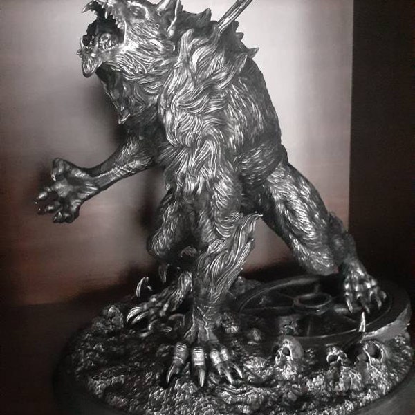 Ice Golem 3D Printed Resin Miniature 4K Statue, Hand-painted Weathered ...