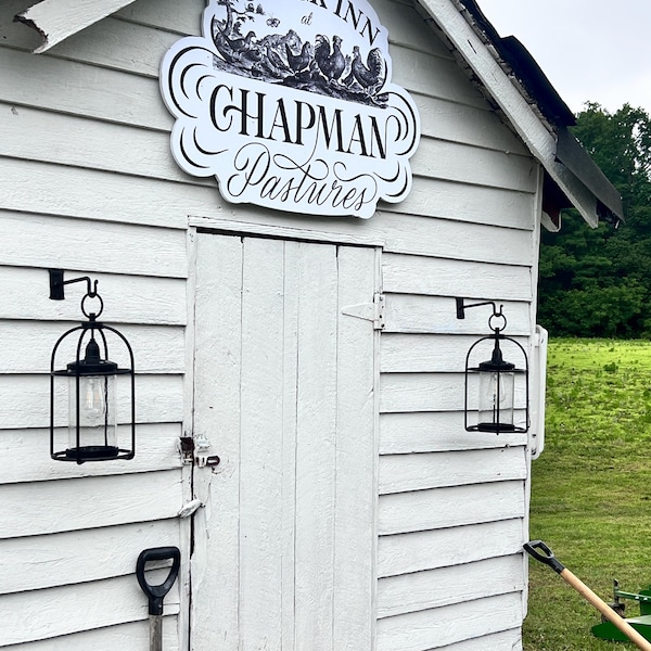 Welcome to Our Farmhouse Windmill Rustic Farmhouse Sign 3D Raised Black ...