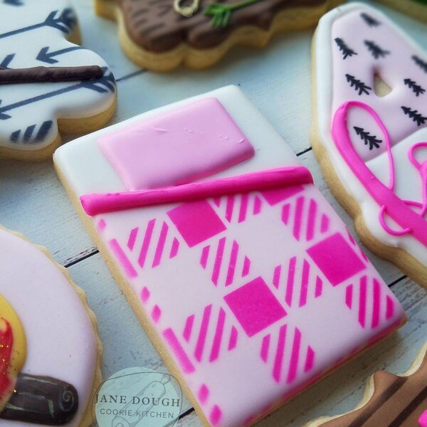 Buffalo Plaid Cookie Stencil: Christmas & Winter Baking Decor - Etsy