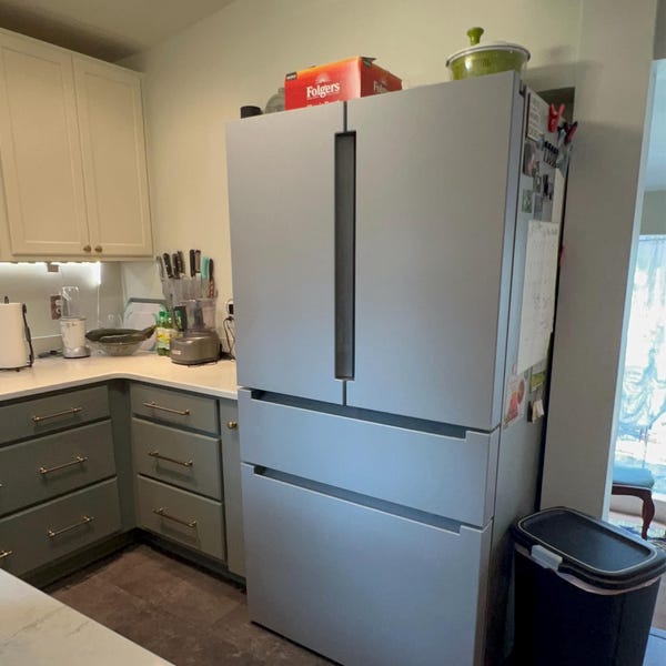 Paint-match Vinyl Refrigerator Wrap Sherwin Williams Acacia Haze SW ...