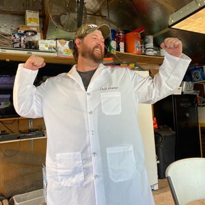 Custom Lab Coat, Embroidered Medical Lab Coat, Personalized Lab Coat ...