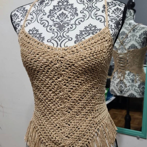Easy Crochet Pattern Pdf Patron Crochet Dalida Crop Top Pattern Boho