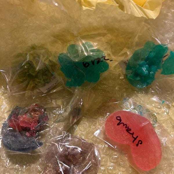 Blueberry Crystal Candy, Gemstone Candy, Kohakutou, Edible Gem, Edible ...