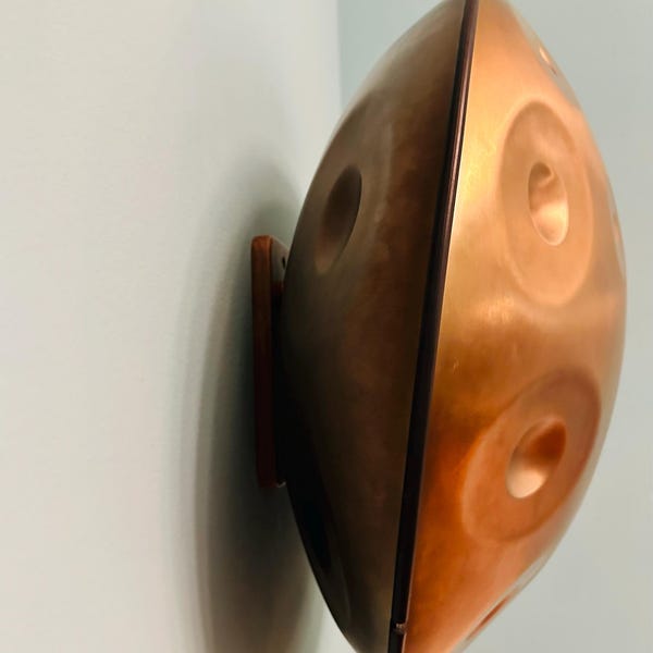 Walnut Handpan Wall Hanger - Etsy