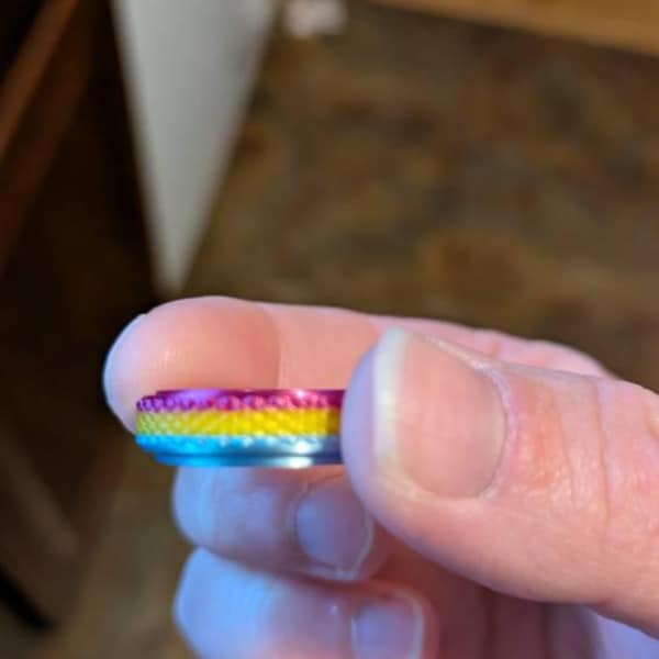Custom Fidget Ring Spinner Rings Custom Pattern, Color | Stim Ring for ...