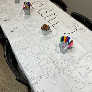 Total Solar Eclipse 2024 Coloring Poster Solar Eclipse Party Decor ...