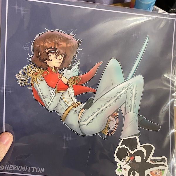 Chuuya Print | BSD Fan Art - Etsy