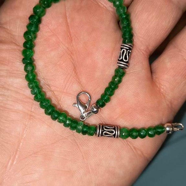 Natural Emerald Beads 10 to 1000 Pieces 4 Mm Size Zambian Cut Faceted ...