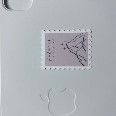 Velaris Stamp Sticker VINYL STICKER City of Starlight ACOTAR Sarah J ...