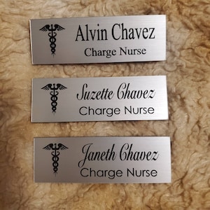 MEDICAL Name Tag Nurse Medical Assistant RN Doctor Physician Name Badge ...