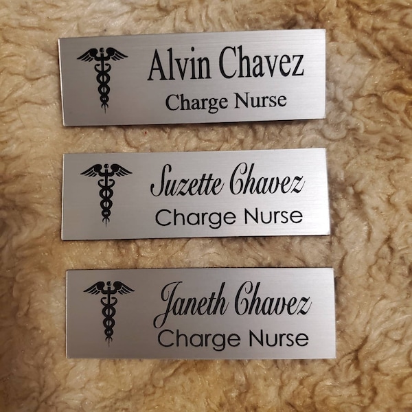 MEDICAL Name Tag Nurse Medical Assistant RN Doctor Physician Name Badge ...