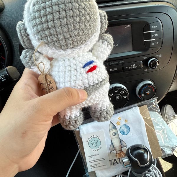 Amigurumi Toy Biology Plushie Microscope Crochet Toy for Kids Science ...