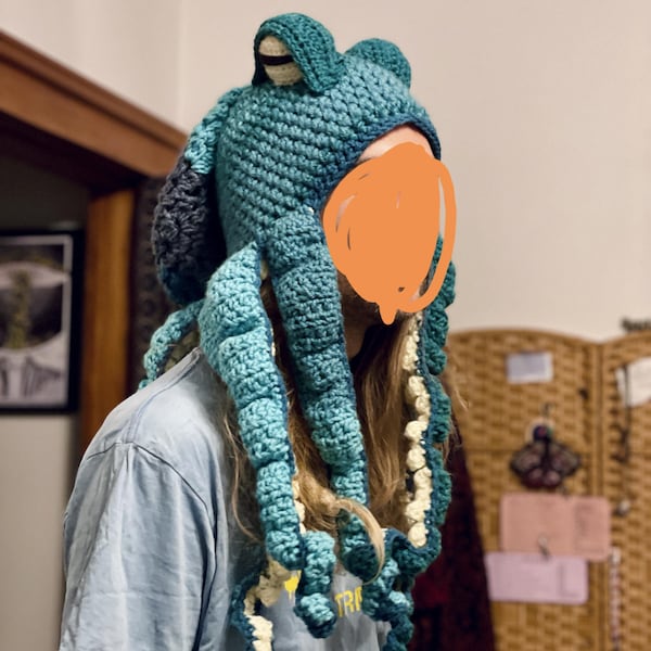 Gas Mask Gone Twisted Crochet PATTERN (this is a Pattern, Not a ...