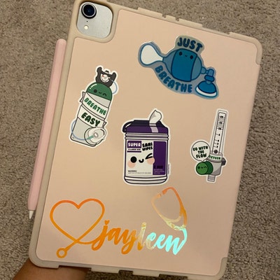 Oxygen Tank Vinyl Sticker, Funny, RT Gift, Respiratory Therapist ...