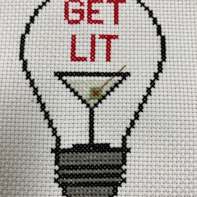 You'll Shoot Your Eye Out Cross Stitch Ornament Pattern - Etsy