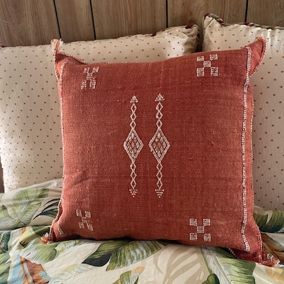 Moroccan Cover Made With Cactus Silk Bright & Sensational 18x18 ...