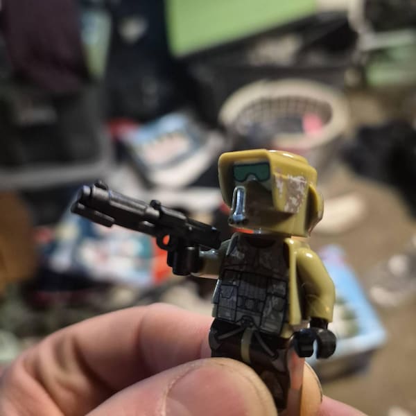 Star Wars Clone Blasters, Rifles, and Minigun (custom LEGO® Compatible ...