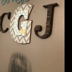 Farmhouse Decor, Wooden Letter, Country Home Decor, Wood Letter, Wall ...