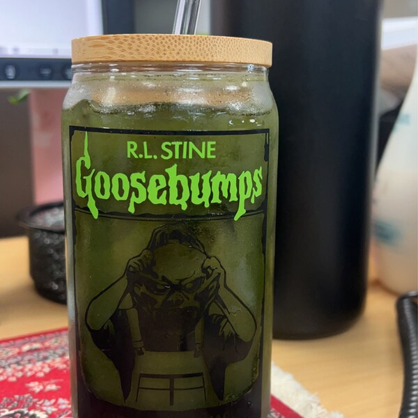 Goosebumps Cup, the Haunted Mask, Beer Can Glass, Coffee Cup, Iced ...