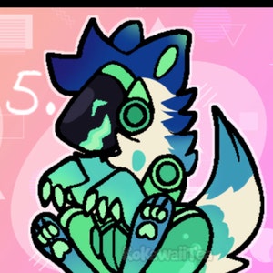 Chibi Jumping Wolves / P2U Furry/fursona Base - Etsy