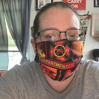 MAN UP Bearded Face Mask Quality Washable Pleated 3 Layer All - Etsy