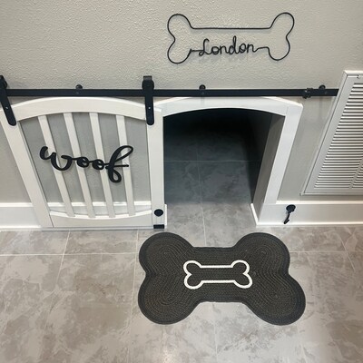 Woof Word Cut Out, Laser Cut, Wood Words, Wood Cut Word, Wall Wood ...