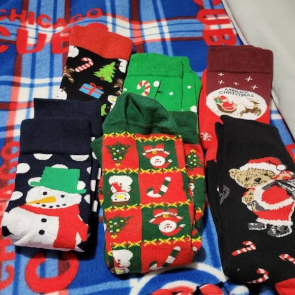 Holiday Socks Pack in Christmas Gift Box Christmas - Secret Santa Gift ...