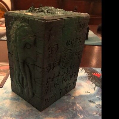 Cthulhu Deck Box Magic the Gathering Deck Box Personalized Trading Card ...