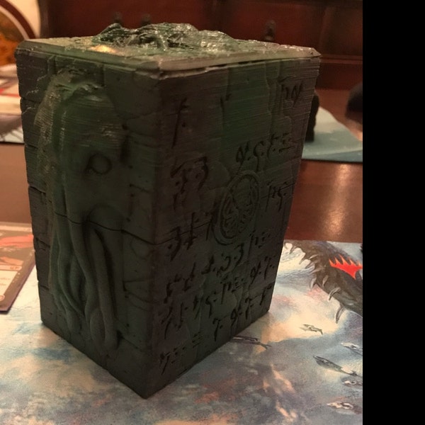 Cthulhu Deck Box Magic the Gathering Deck Box Personalized Trading Card ...
