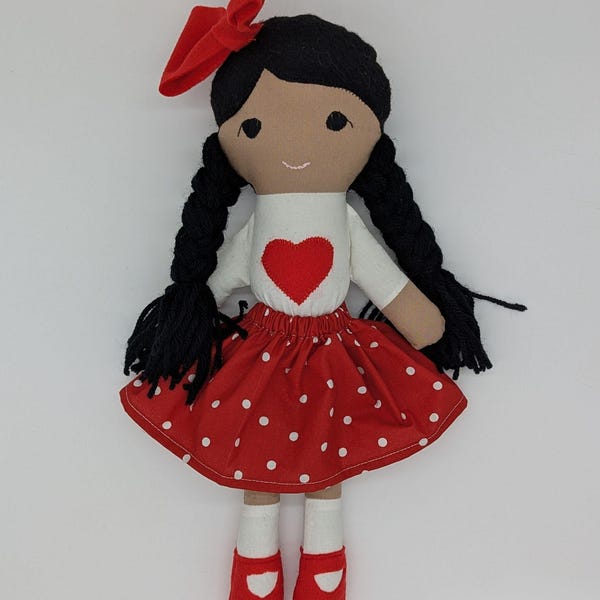 PDF Simple Rag Doll Sewing PATTERN & Tutorial - Doll Pattern for ...