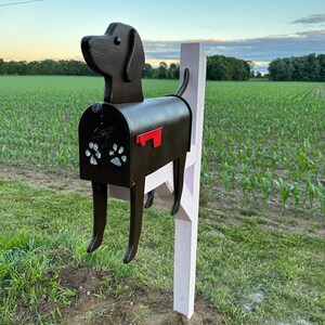 Labrador Retriever With Ball Mailbox Unique Dog Mailbox PP003B - Etsy
