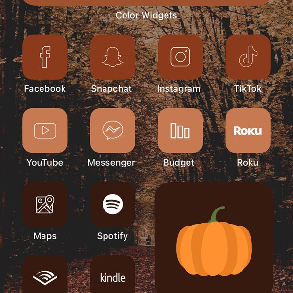 Fall Aesthetic Ios 26 & Android 600 App Icons Pack | Cozy, Autumn ...