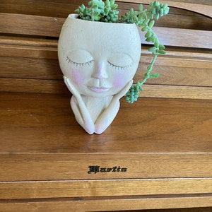 Pink Alien Planter / UFO / Alien Flower / Girl Planter / - Etsy