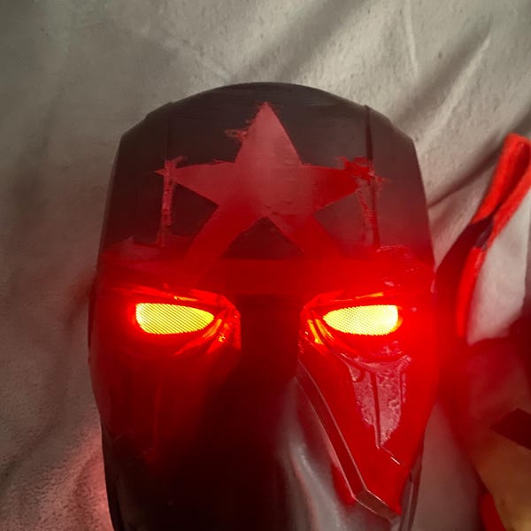 Captain America Helmet (hydra/red Guard./night Thrasher) - Etsy