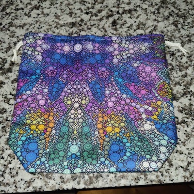 Fox Drawstring Bag Handmade Drawstring Bag Drawstring - Etsy