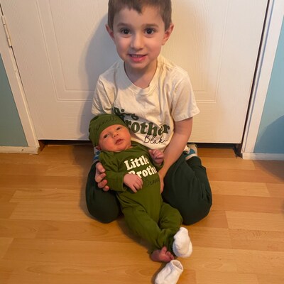 Twin Coming Home Outfits, Twin Newborn Boy Girl Personalized Baby Take ...