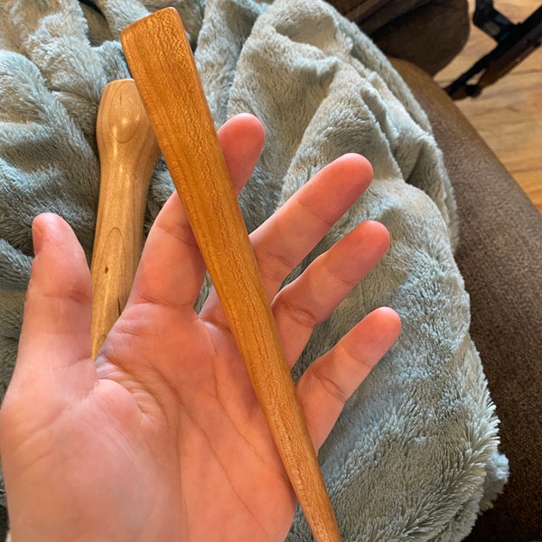 Chefs Long Stock Pot Spoon, Chefs Spoon, Long Wood Spoon, Cooking Spoon ...