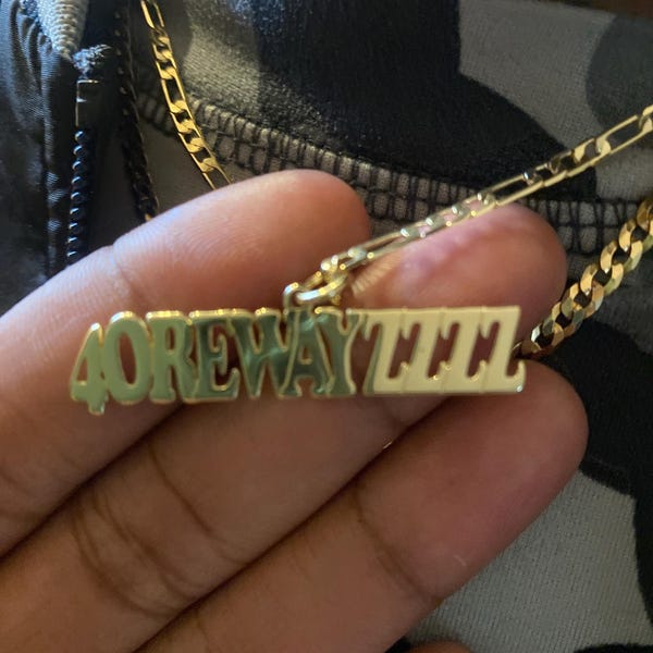 Personal Message Necklace Personalized Quotes Necklace Custom Engraving ...