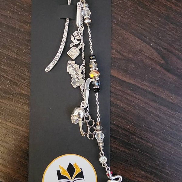 Book Bling - Haunting Adeline Inspired Bookmark - Zade & Adeline - Cat ...