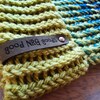 Long and Skinny Tags for Knitted Items,, Labels for Handmade Items ...