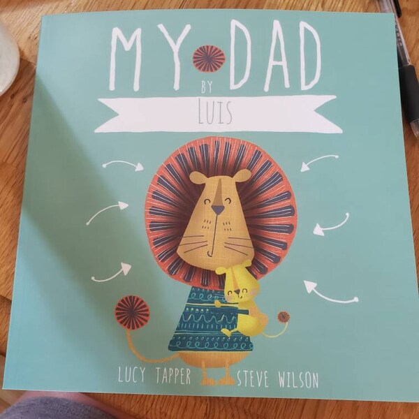 Personalised Dad Book for Father's, Father's Day Gifts, Birthday Gift ...
