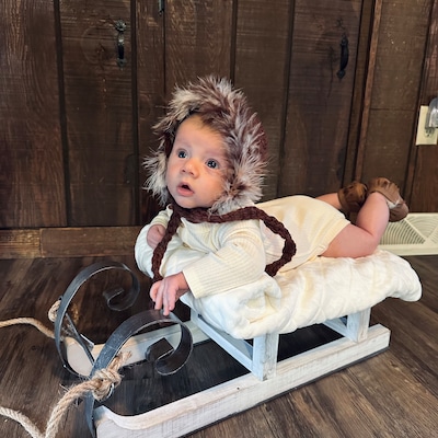 Snowman Set Newborn Prop Swaddle Sack, Snowman Cocoon NEWBORN ...