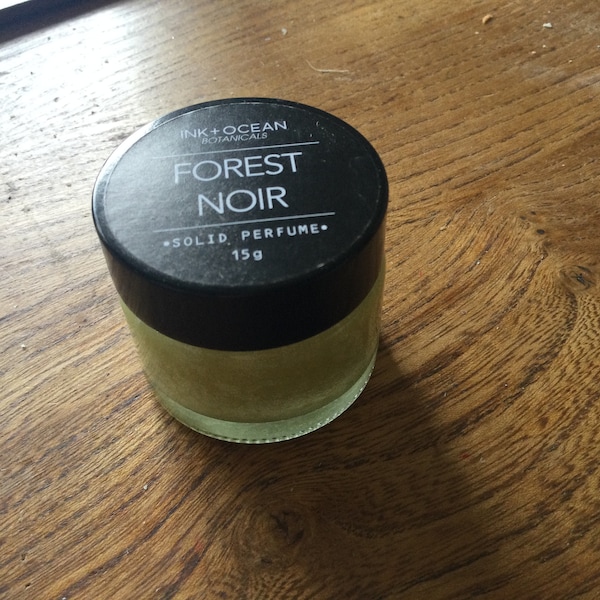 Forest Noir - Solid Perfume, Vegan, Alcohol Free. With Cedarwood, Clary ...