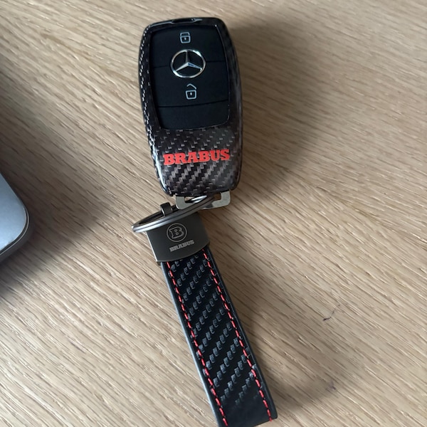 Premium Genuine Carbon Fiber AMG Key Fob Cover Pack for Mercedes A45 ...